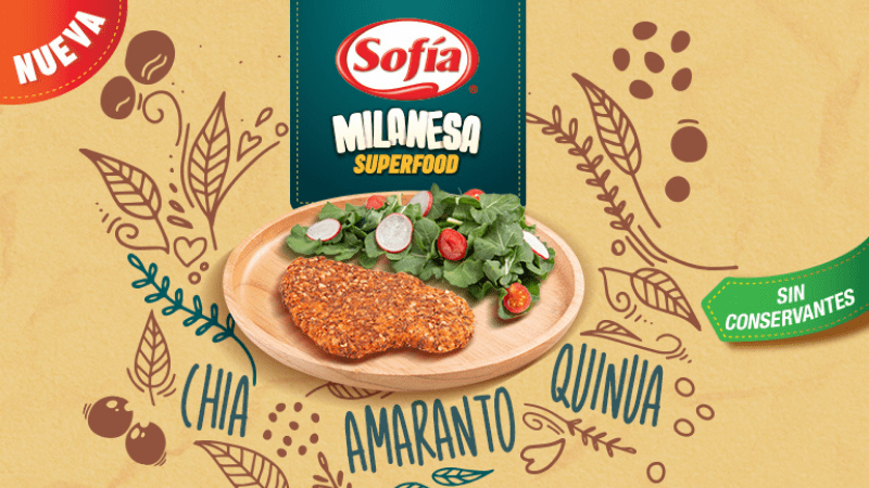 Sofía incursiona en la producción de su nueva milanesa de pollo ...