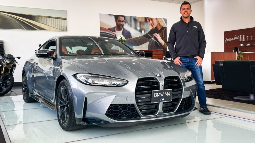 “Happy” Peredo probó la BMW M4 Competition en el primer ‘Celebrity Test ...