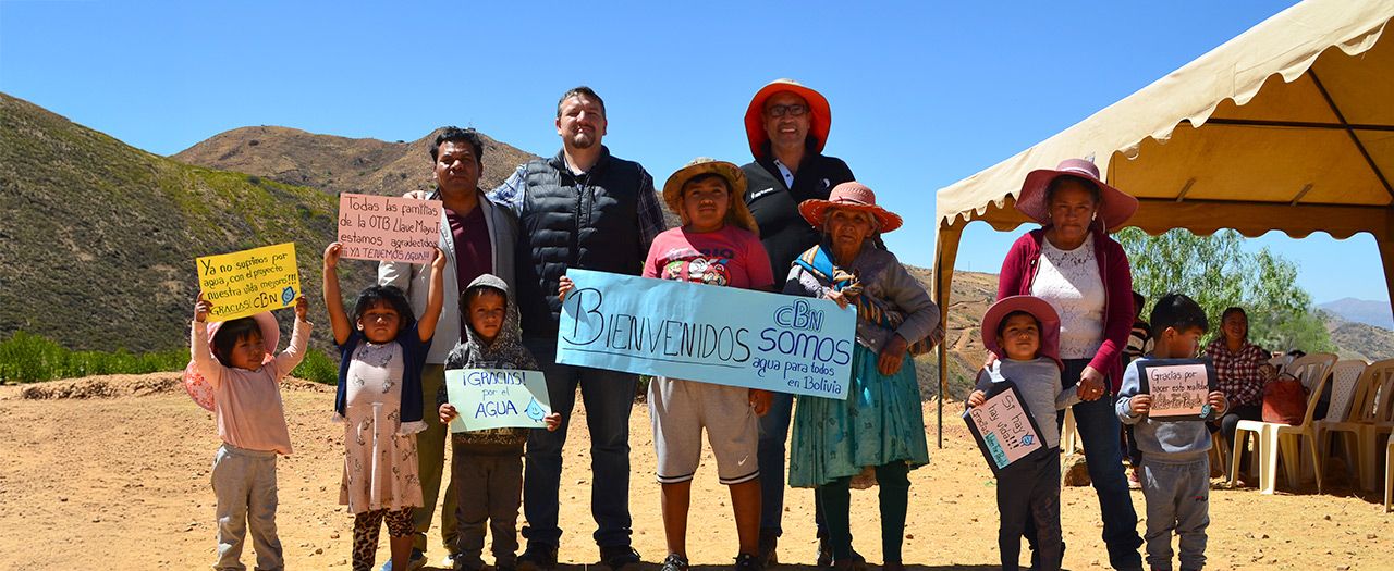 Llave Mayu I celebra la llegada del agua segura con el proyecto ...